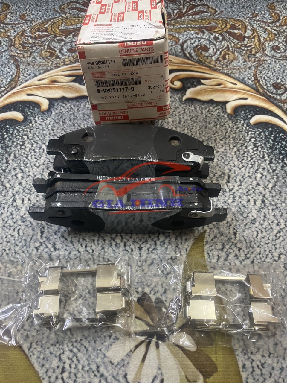 MÁ PHANH TRƯỚC ISUZU DMAX - 8980511170 - Phụ tùng ô tô chính hãng