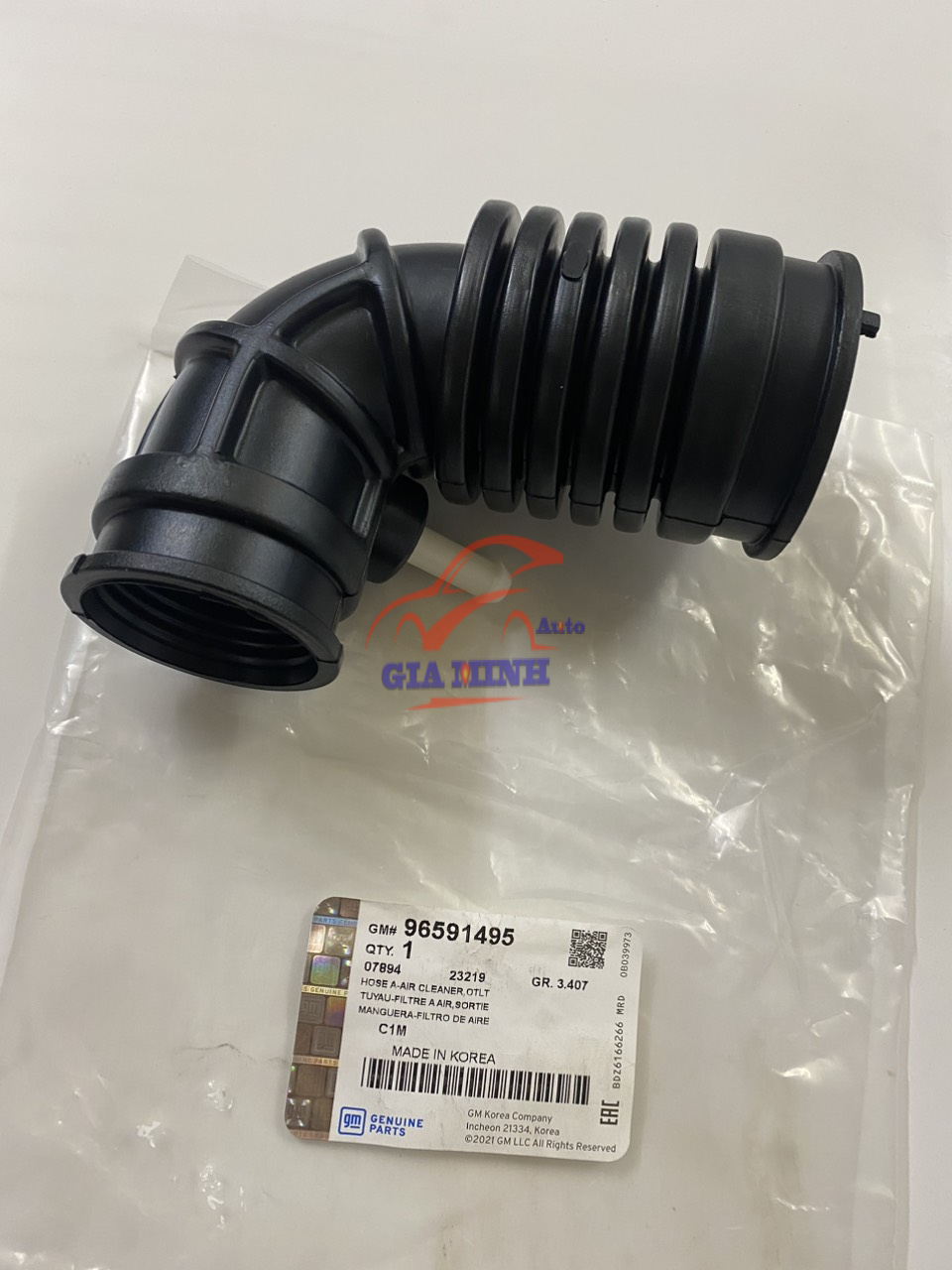 CỔ HÚT GIÓ CHEVROLET SPARK, DAEWOO MATIZ 3 - Phụ tùng ô tô chính hãng