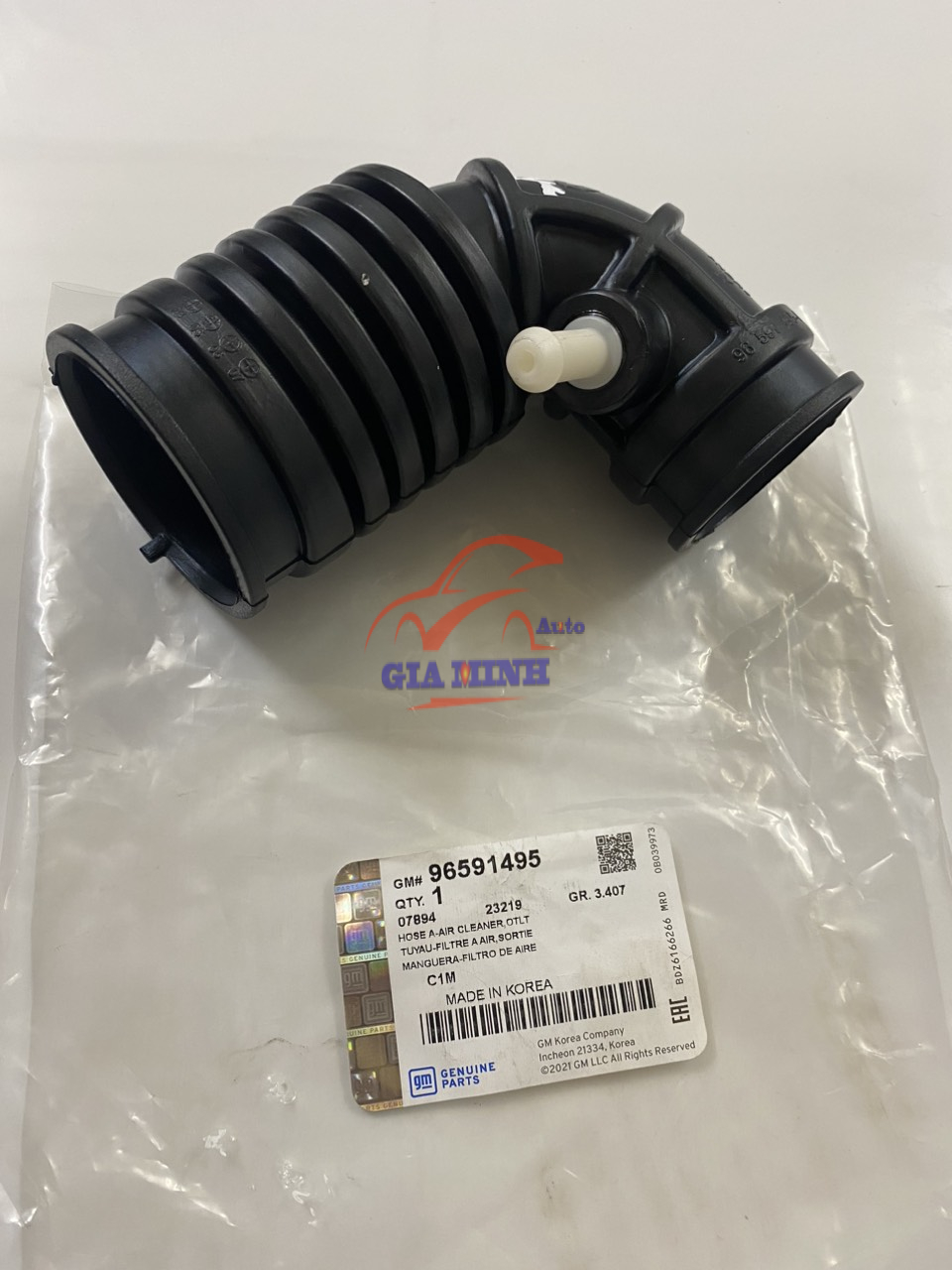 CỔ HÚT GIÓ CHEVROLET SPARK, DAEWOO MATIZ 3 - Phụ tùng ô tô chính hãng